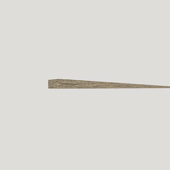 Realistic Wooden Wedge 3D model