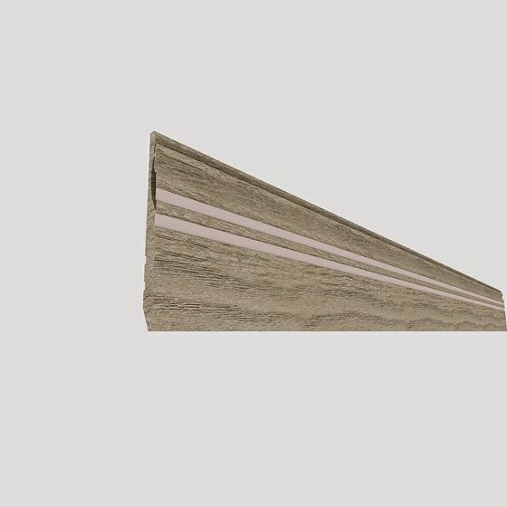 Realistic Wooden Plank 3D Model