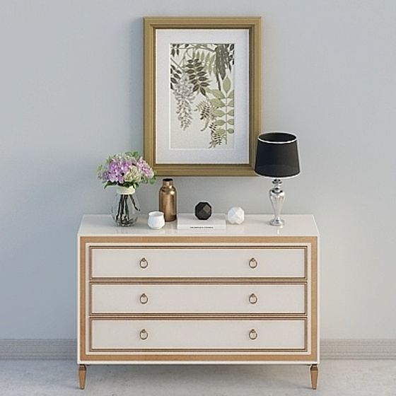 Modern Dresser 3D model