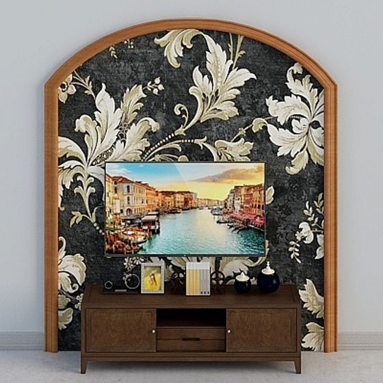 Grand Wall Decor 3D Model