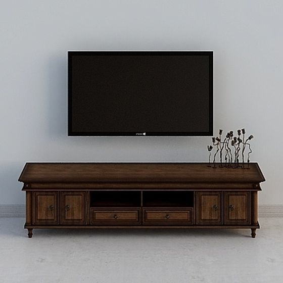 Modern TV Stand 3D model