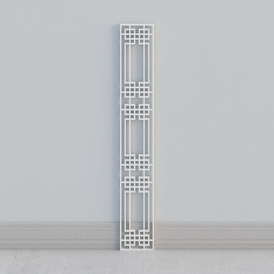 Lattice Panel 3D model for Modern Spaces