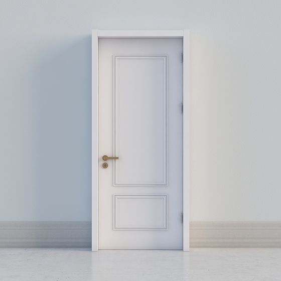 Pure Door 3D Model for Modern Spaces