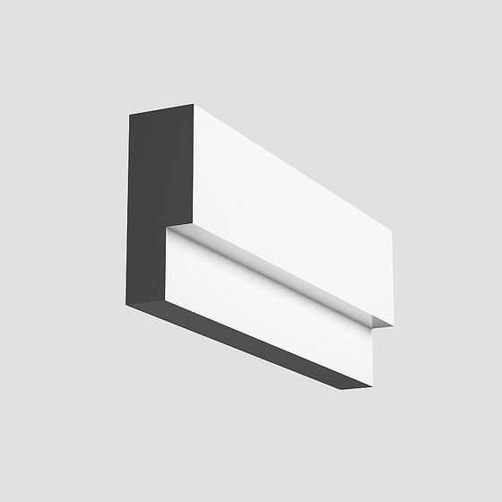 L-Shape Wall Panel 3D model