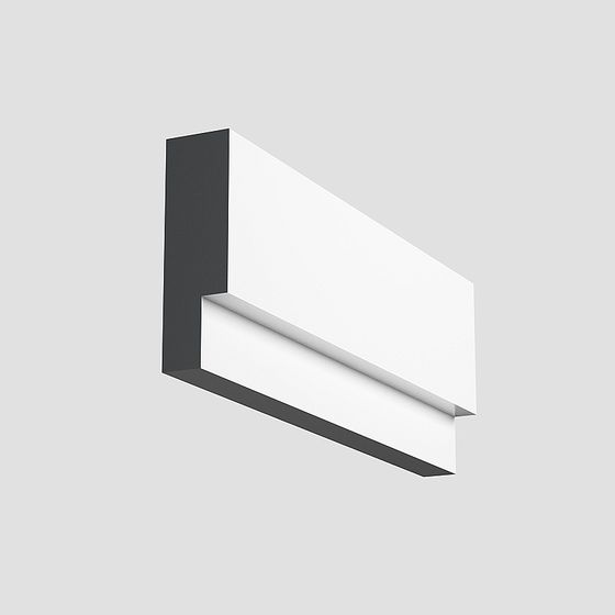 L-Shape Corner Trim 3D model for Modern Design