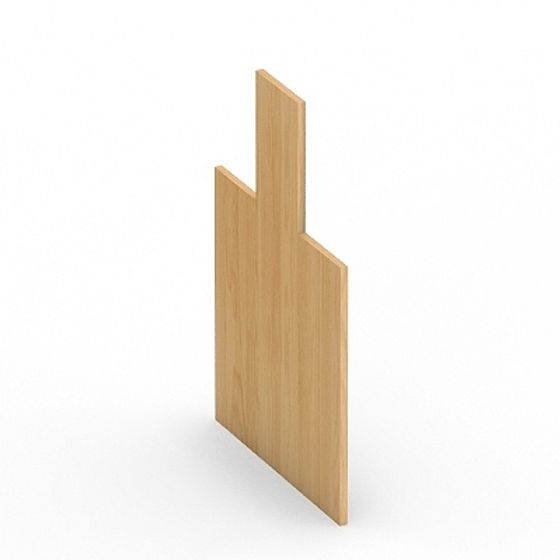 Split Bamboo Panel 3D Model – Geometric Bamboo Texture