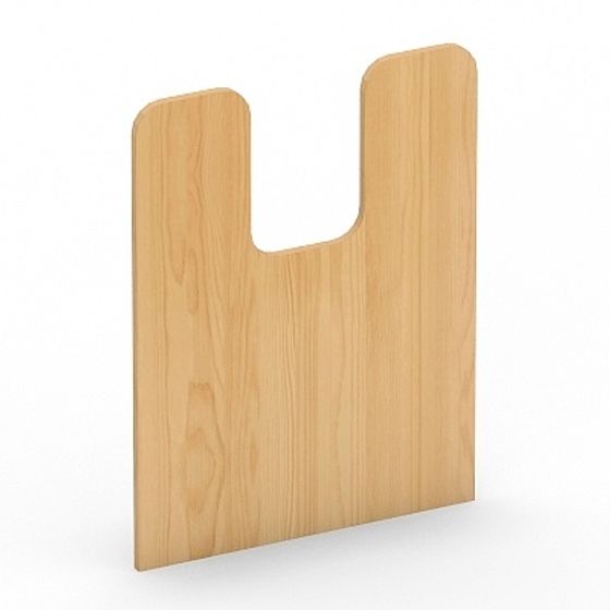 Natural Window 3D model in Low-Poly Style