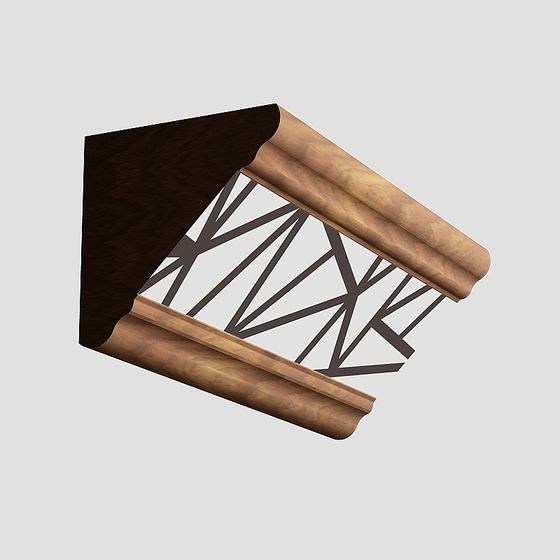 Classic Gable 3D model for Architectural Elegance