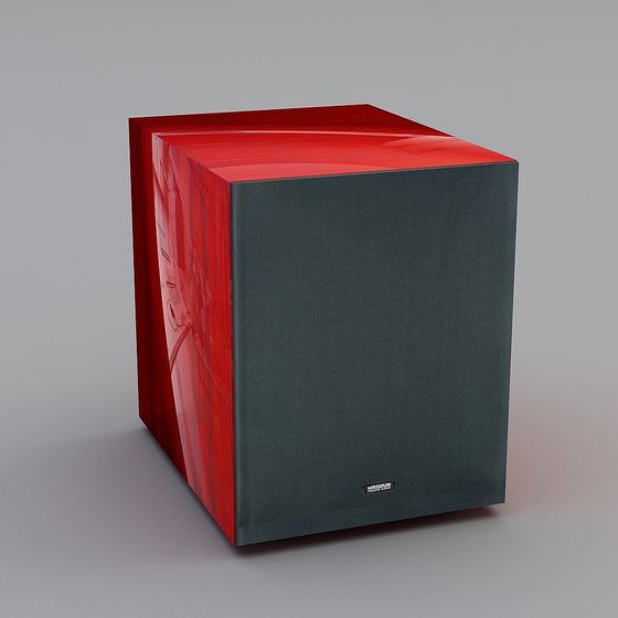 Urban Cube 3D model - Bold Art Deco Design