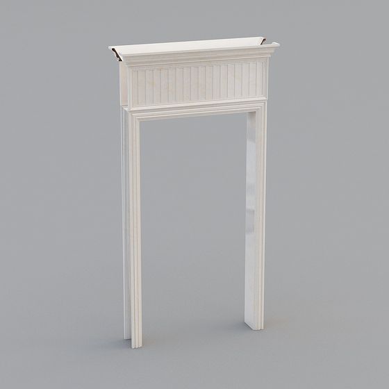 Elegant Door Frame 3D model
