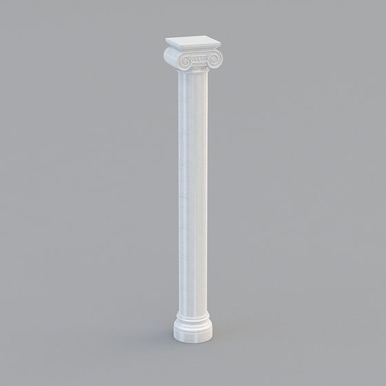 Classical Roman Column 3D model