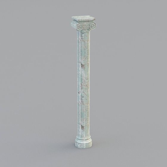 Stunning Roman Column 3D Model