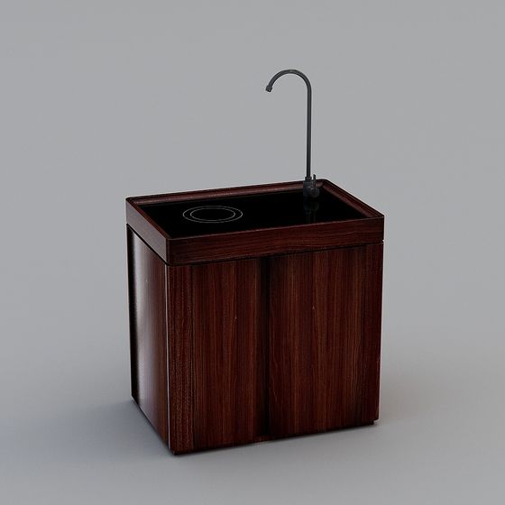 Simple Sink 3D model for Modern Interior Design