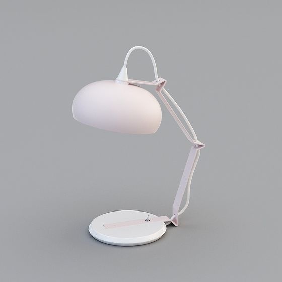 Stylish Low-Poly Table Lamp 3D model