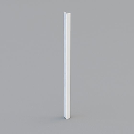 Sleek Urban Lamp Post 3D model for Creative Projects