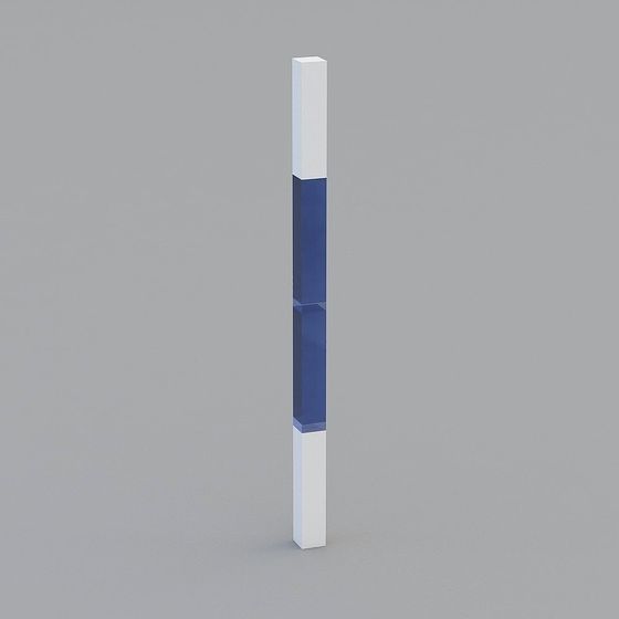 Minimalist Column 3D model for Creative Projects