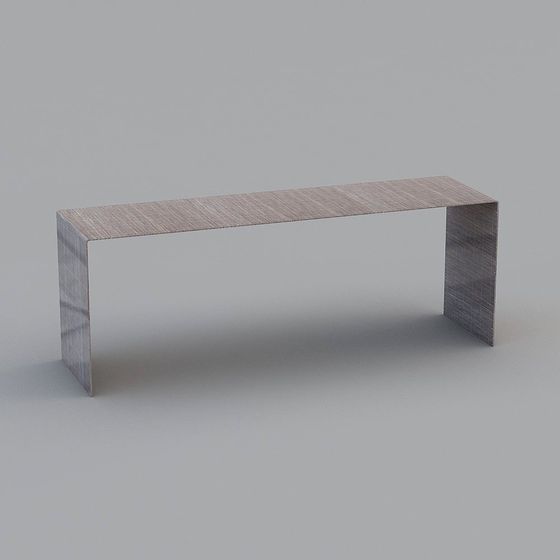Urban Bench 3D model for Stylish Interiors