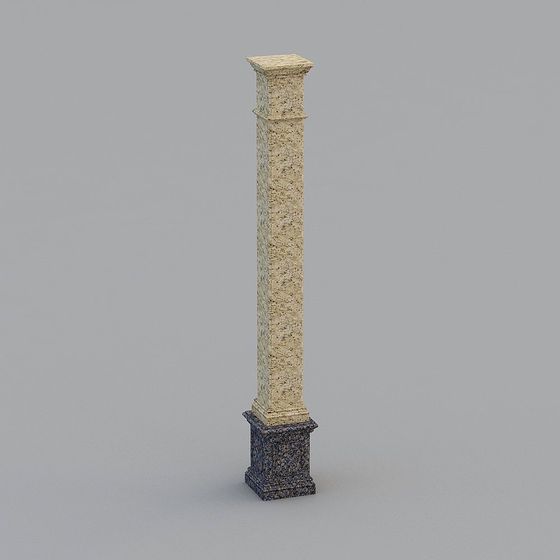 Classical Pillar 3D model
