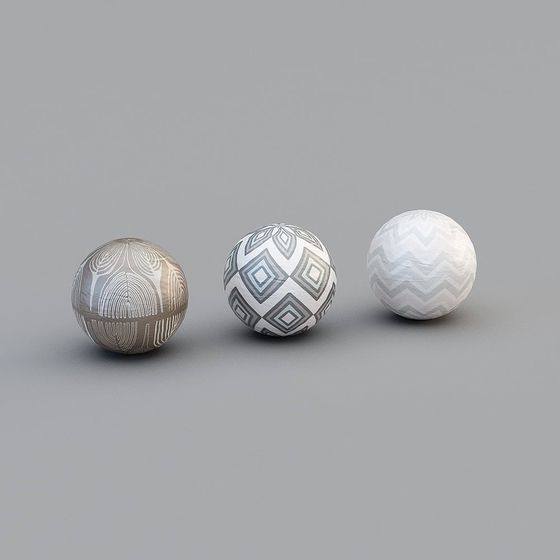 Sphere Patterns 3D Model Collection