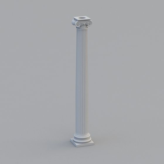 Stunning Roman Pillar 3D model with Classical Aesthetics