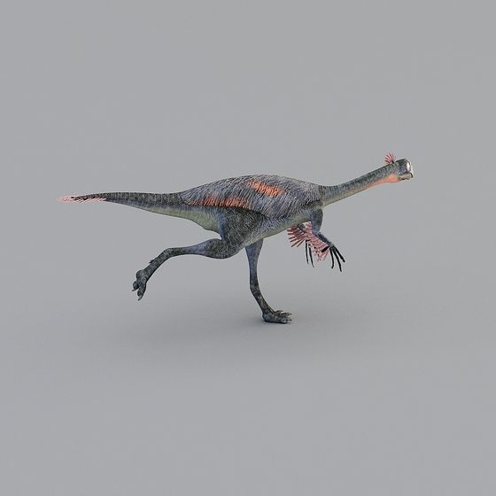 Realistic Velociraptor 3D Model for Creative Projects