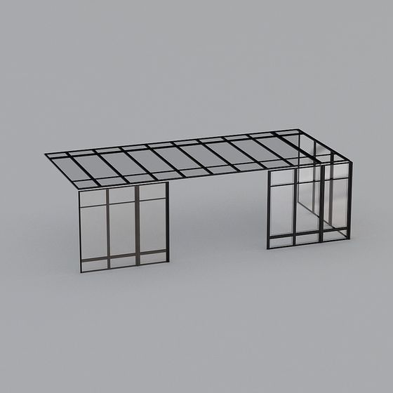 Low-Poly Glass Greenhouse 3D model for Creative Spaces