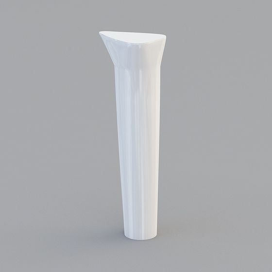 Elegant Low-Polygon 3D Model for Contemporary Design