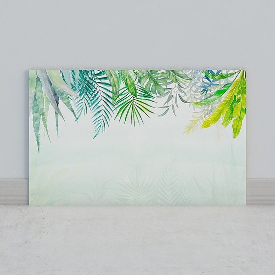 Tropical Leaf Panel 3D model