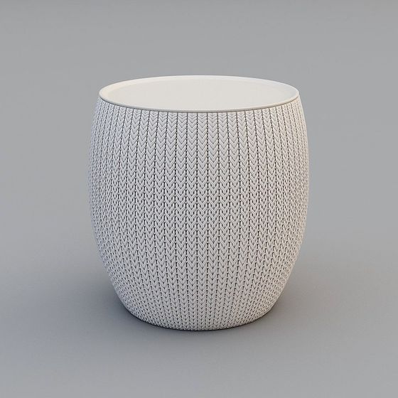 Woven Texture Vase 3D model for Creative Projects