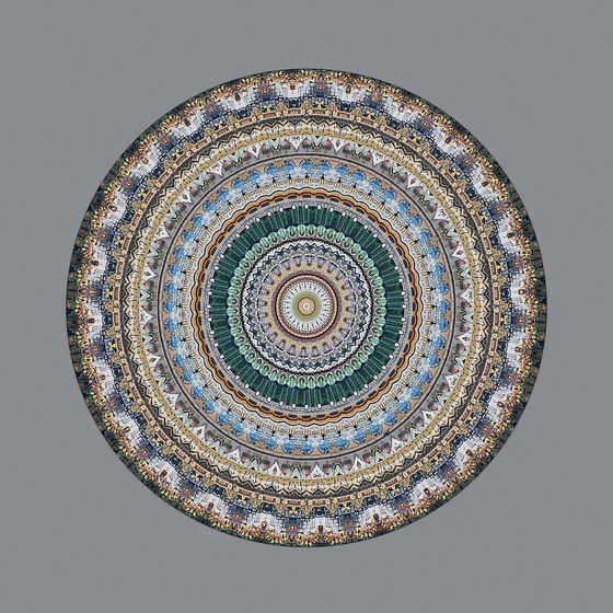 Stunning Mandala 3D Model for Creative Projects