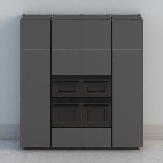 Urban Storage Cabinet 3D model