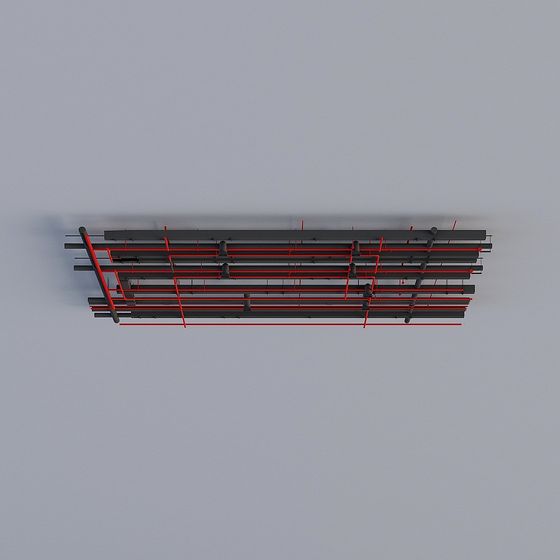 Pipeline Network 3D model