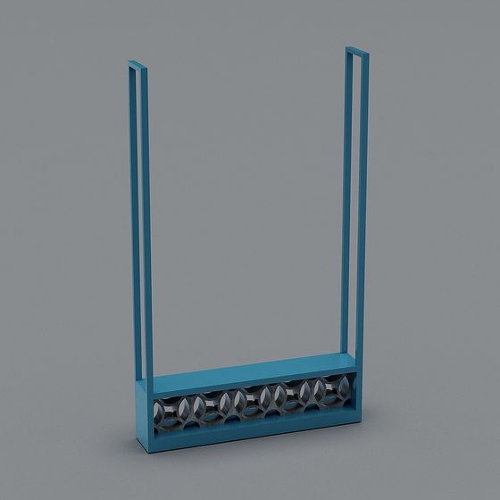 Urban Frame Low-Poly Art Frame 3D model