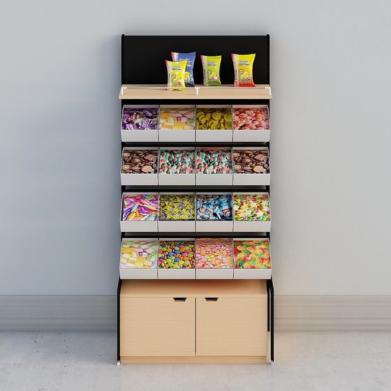 Candy Display Cabinet 3D model