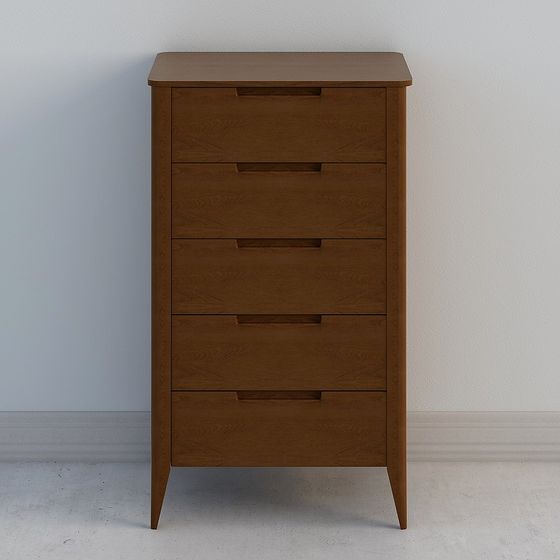 Mid-Century Dresser 3D model