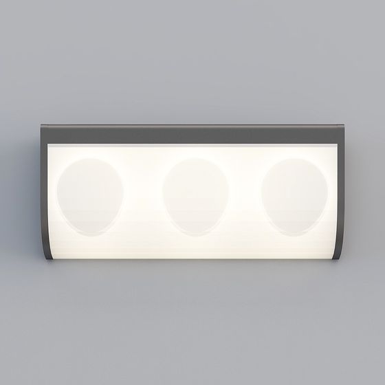 Elegant Low-Poly Light Fixture 3D Model – Modern Lampshades