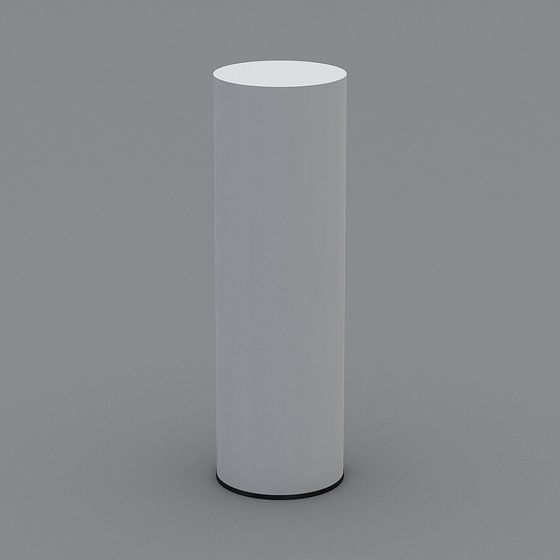Elegant Minimalist Cylinder 3D model