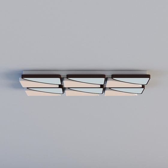 Future Wings Ceiling Light 3D model