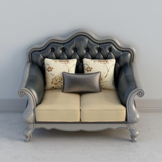 Royal Elegance 3D model Sofa