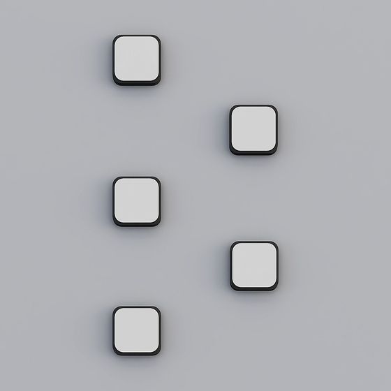 Geometric Glow 3D model for Creative Projects