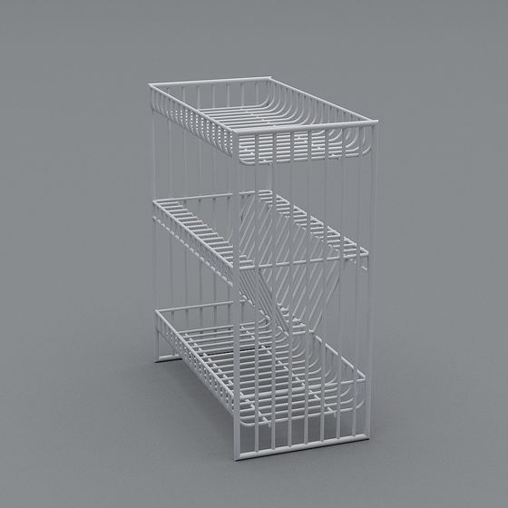 Urban Storage Rack 3D model