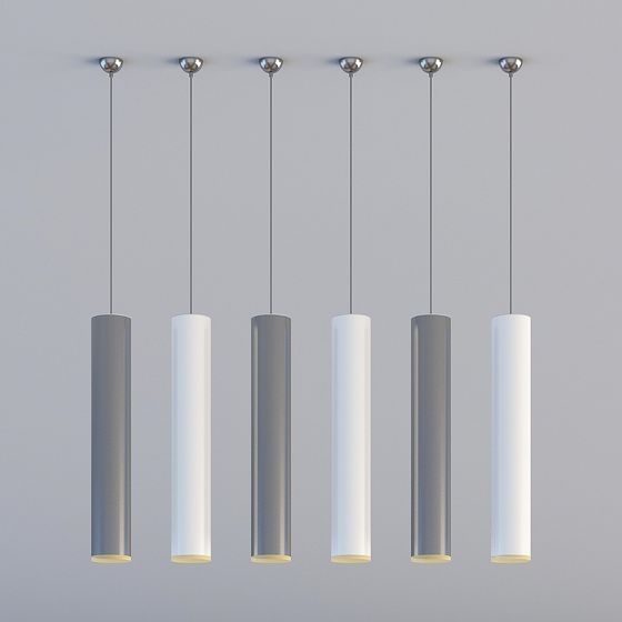Modern Hanging Lamp Series 3D Model