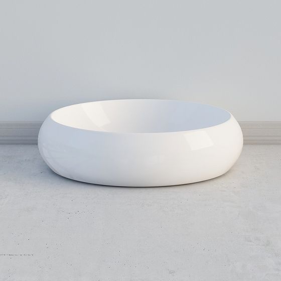 Smooth Disc 3D Model for Modern Design