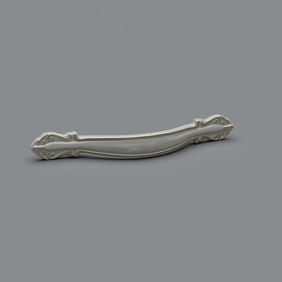 Elegant Classical Handle 3D model