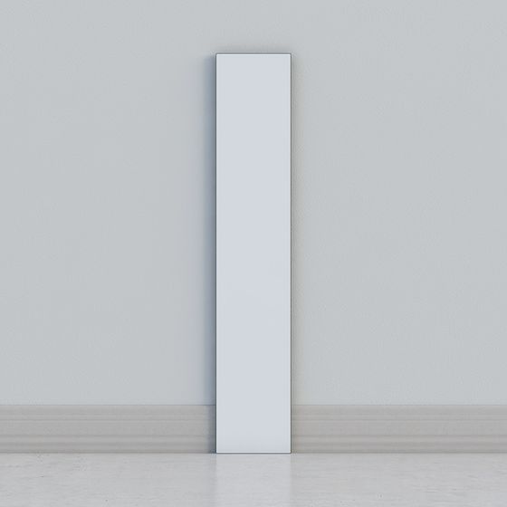 Modern White Door Frame 3D model