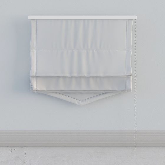 Stunning Roman Shade 3D model for Modern Minimalism