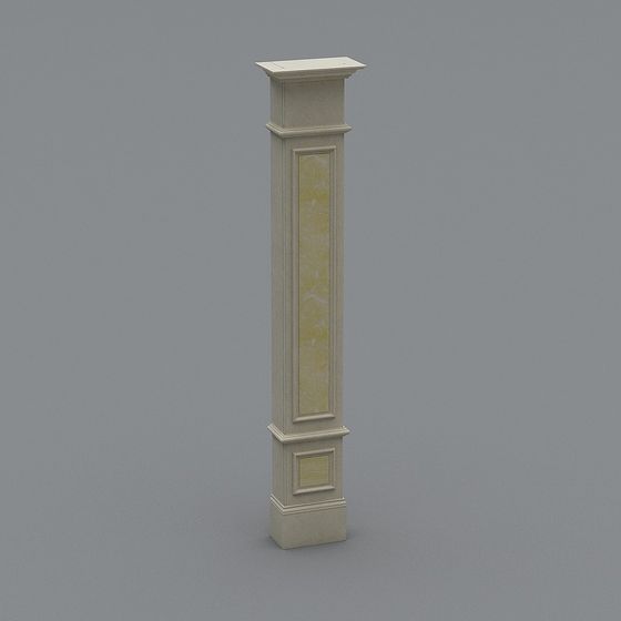 Elegant Column 3D model for Modern Design
