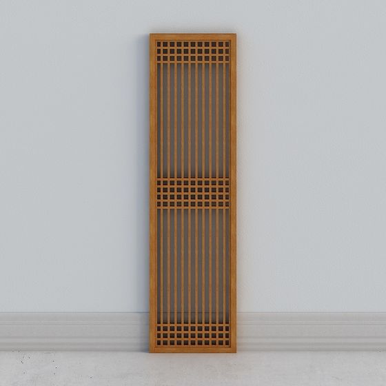 Lattice Panel 3D model - Unique Low Poly Design