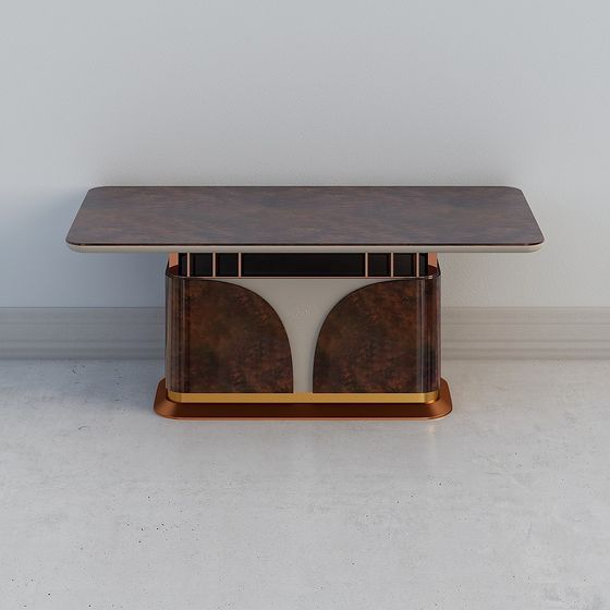 Vintage Art Table 3D model