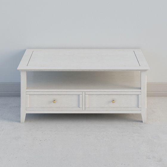 Country Style TV Cabinet 3D model